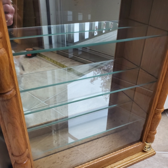 no brand | Wall Decor | Glass And Mirrored Wall Display Case | Poshmark